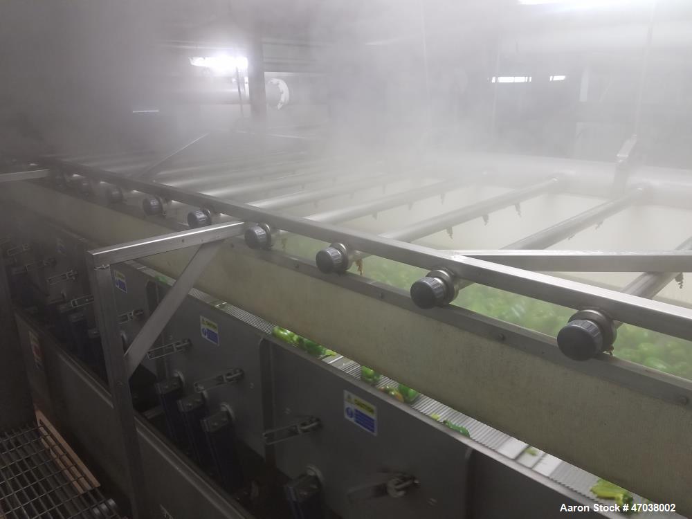 Used Key Iso-Flow Dewatering Vibratory Conveyor, Model S109638. Pan i