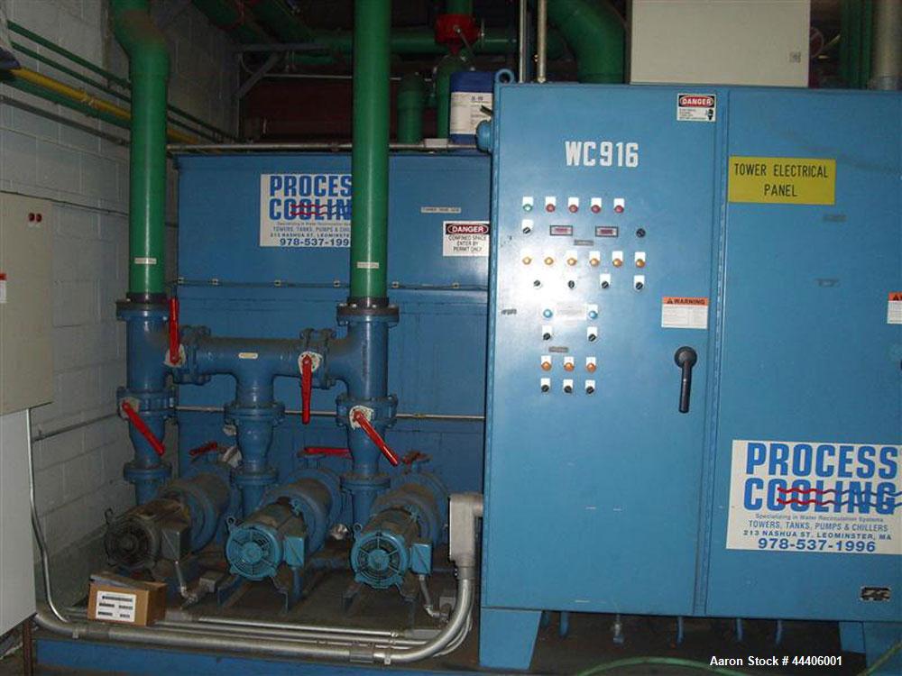 UsedOpen Cooling Tower System with Isolated Process Water Tank, 340 T