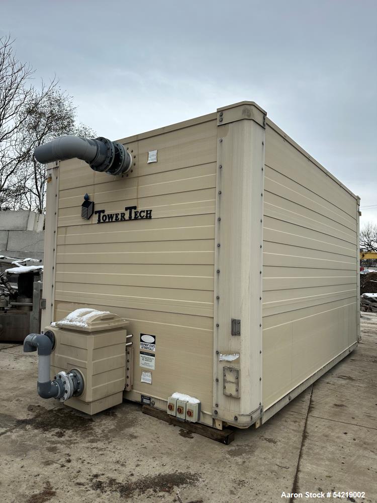 Used Modular FRP Cooling Tower by Tower Tech | Open Circuit | 1800 GPM