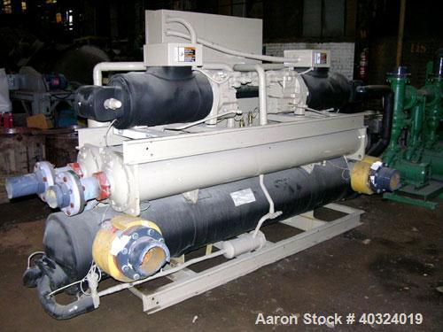 Used: Trane water cooled chiller system consisting of: (1) Trane 120