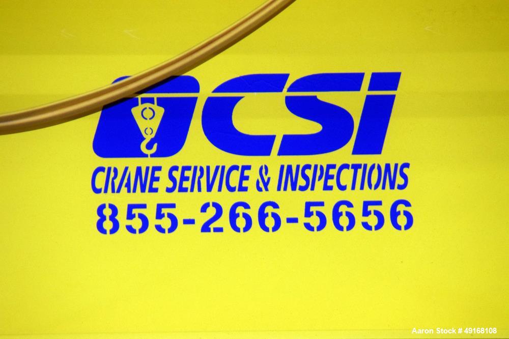 Used CSI Crane Service & Inspection Bridge Crane, 20 Ton Capacity. Ap