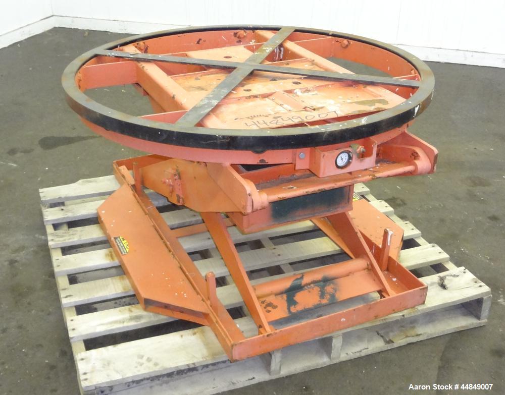 Used Presto Pallet Positioner, Model P3, Carbon Steel. 4,500 Pound ca