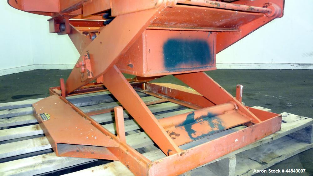 Used Presto Pallet Positioner, Model P3, Carbon Steel. 4,500 Pound ca