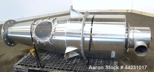Used Cyclone Receiver, 316 Stainless Steel. Approximate 20" diameter