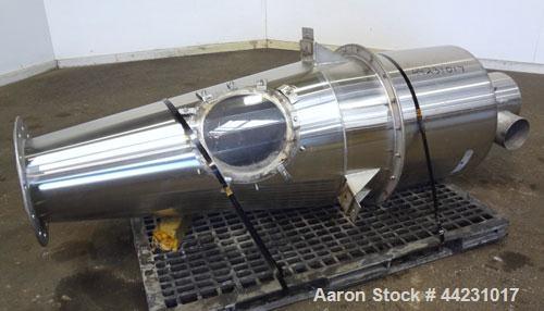 Used Cyclone Receiver, 316 Stainless Steel. Approximate 20" diameter