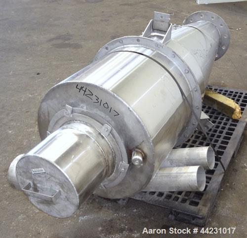 Used Cyclone Receiver, 316 Stainless Steel. Approximate 20" diameter