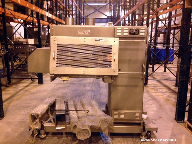 Unused-Grote Industrial Slicer, Model S/A-522E, Automatic. Variable