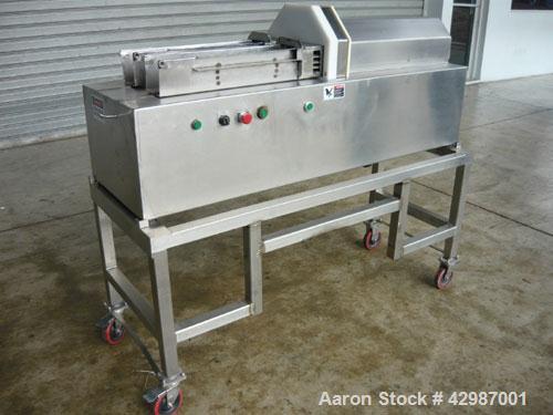 UsedJohnson Industries Automatic Grater/Shredder System. Mounted on s