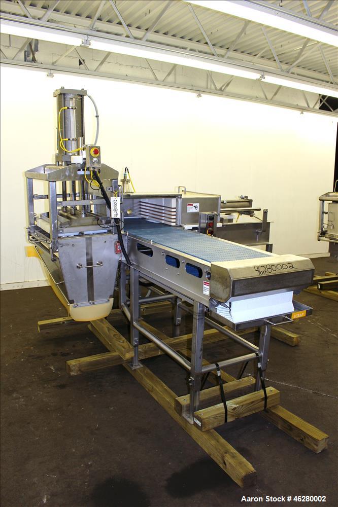 Used- Marchant Schmidt Pneumatic Cheese Cubing Ma