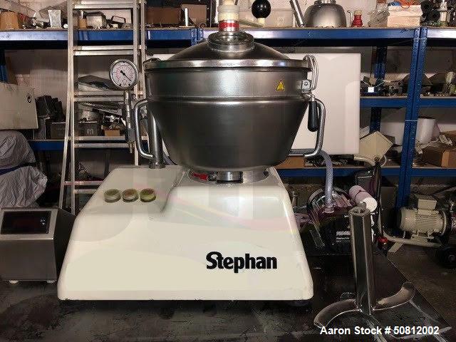 Used Stephan Universal Machine, Model UMC 12; Bowl capacity: 12 litre