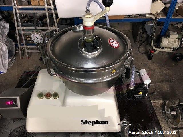 Used Stephan Universal Machine, Model UMC 12; Bowl capacity: 12 litre