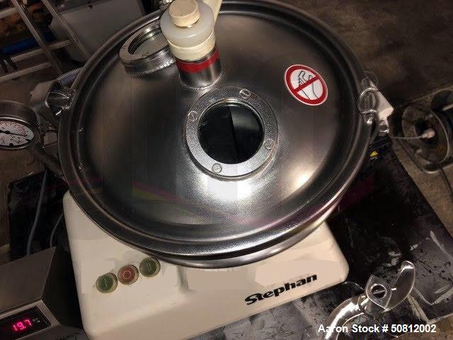 Used Stephan Universal Machine, Model UMC 12; Bowl capacity: 12 litre