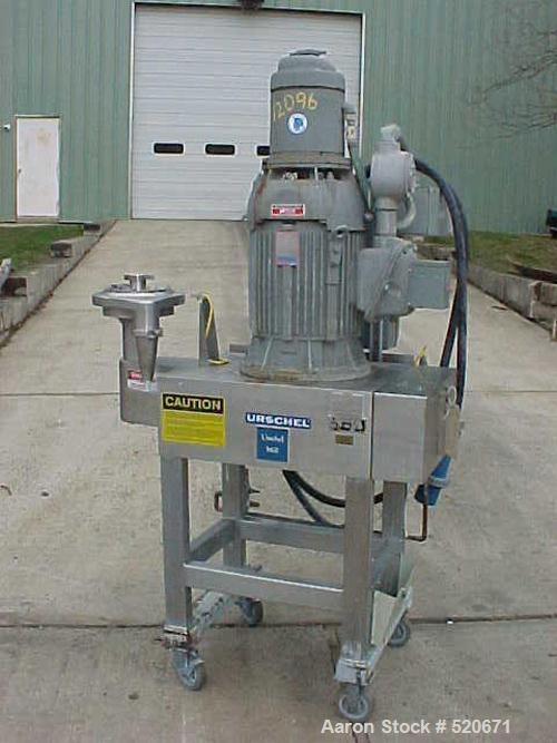 USED: Urschel "Comitrol" mill model 1500. Features all stainless stee