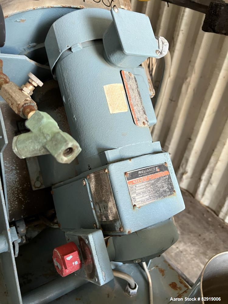 Used Sprout-Bauer Agglomerator, Model 400, 304 Stainless Steel. Appro