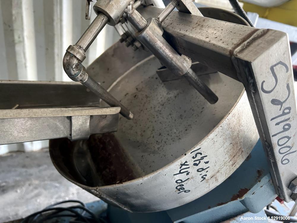 Used Sprout-Bauer Agglomerator, Model 400, 304 Stainless Steel. Appro