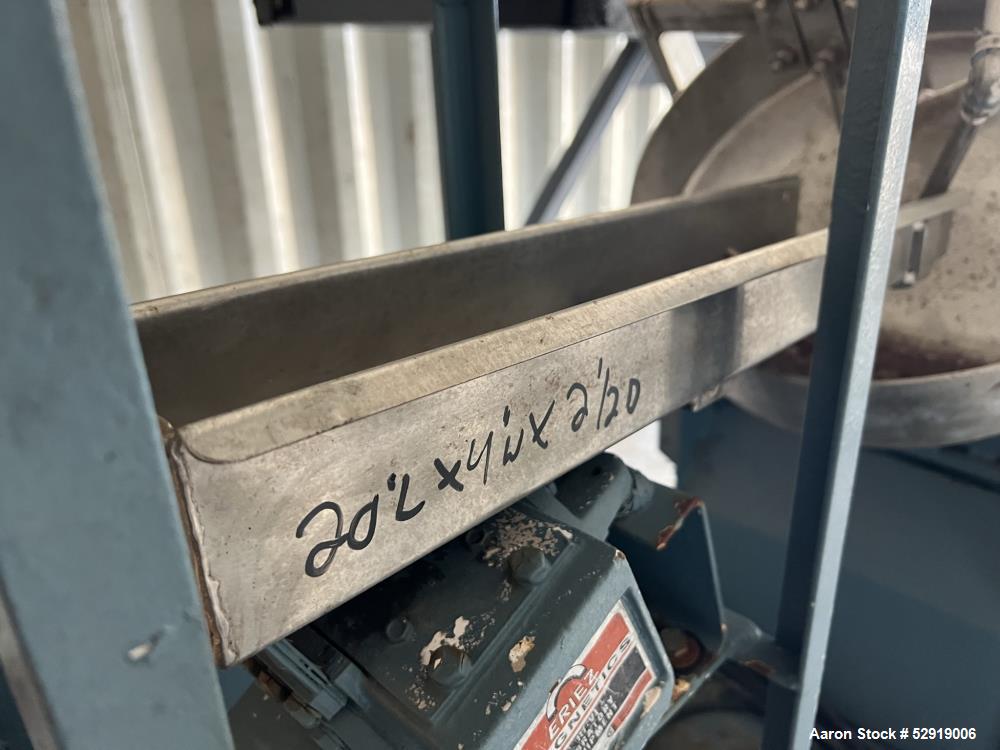 Used Sprout-Bauer Agglomerator, Model 400, 304 Stainless Steel. Appro