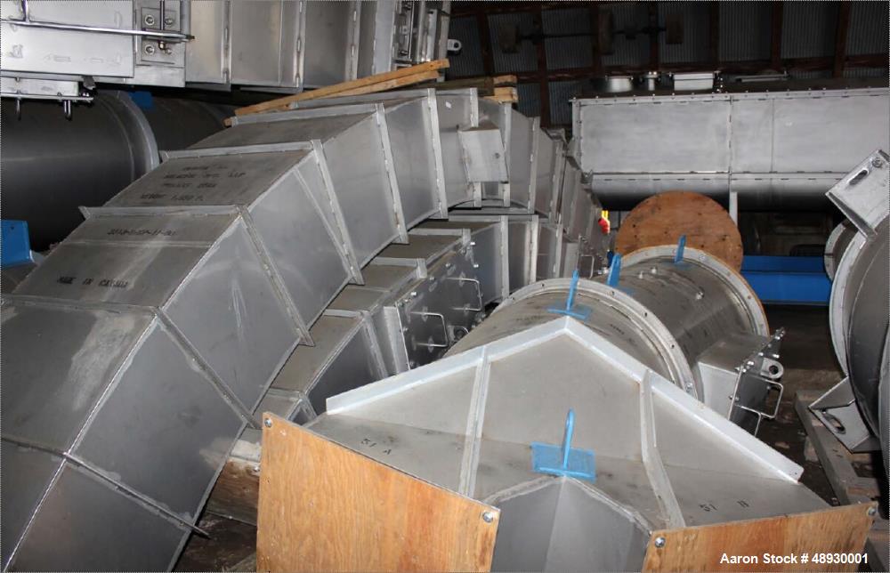 Unused- GEA Barr Rosin P-Type / Feed-Type Ring Dryer, Open Circuit, 2