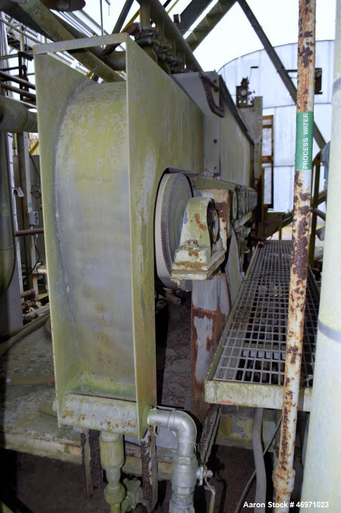 Used Horizontal 'Cloth Belt' Washer, Approximate 12" wide x 13 long.