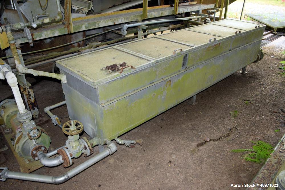 Used Horizontal 'Cloth Belt' Washer, Approximate 12" wide x 13 long.