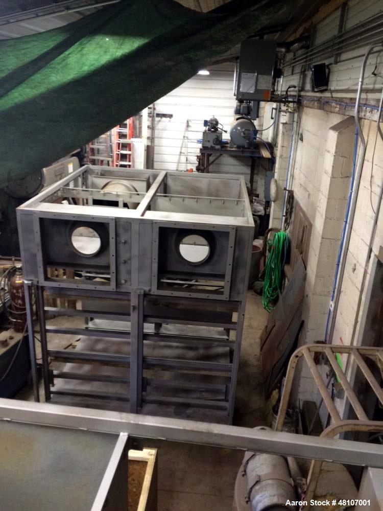Used Aeroglide Belt Dryer, Double Pass Conveyor Perforate Belt Dryer.
