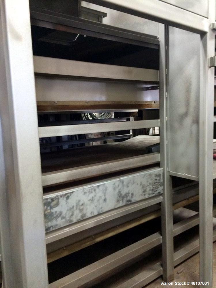 Used Aeroglide Belt Dryer, Double Pass Conveyor Perforate Belt Dryer.