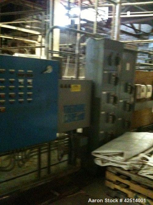 UsedSandvik Belt Cooler, 59" wide x 122' long, stainless steel.