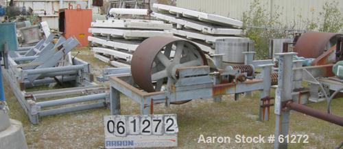 Used- Sandvik Belt Cooler, Stainless Steel. 32" W