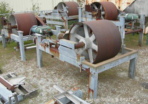 Used- Sandvik Belt Cooler, Stainless Steel. 32" W