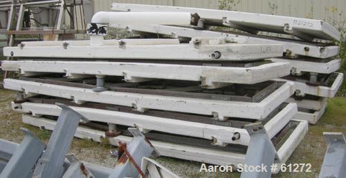 Used- Sandvik Belt Cooler, Stainless Steel. 32" W