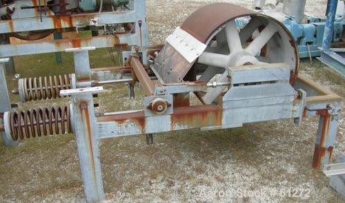 Used Sandvik Belt Cooler, Stainless Steel. 32" Wide x 44' long. Botto