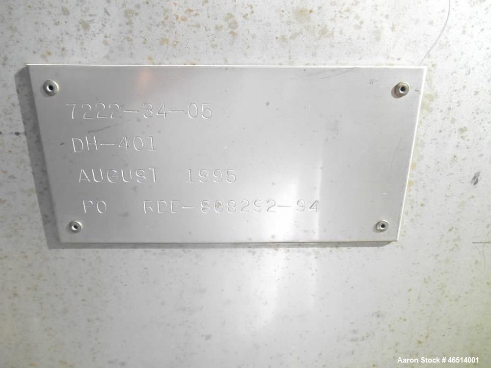 Used Wolverine Corporation Jetzone, Dryer (Fluid Bed), Model DH-103,