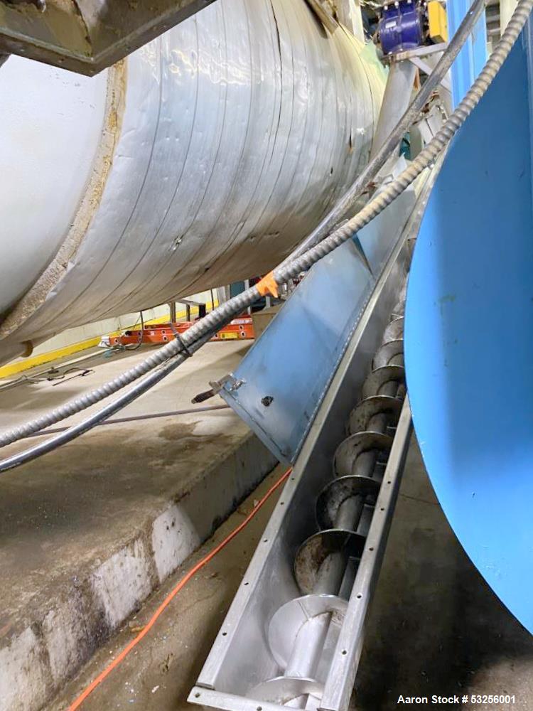 Used Atlas Industries Rota Disc Dryer, Model RCD2547, Stainless Steel