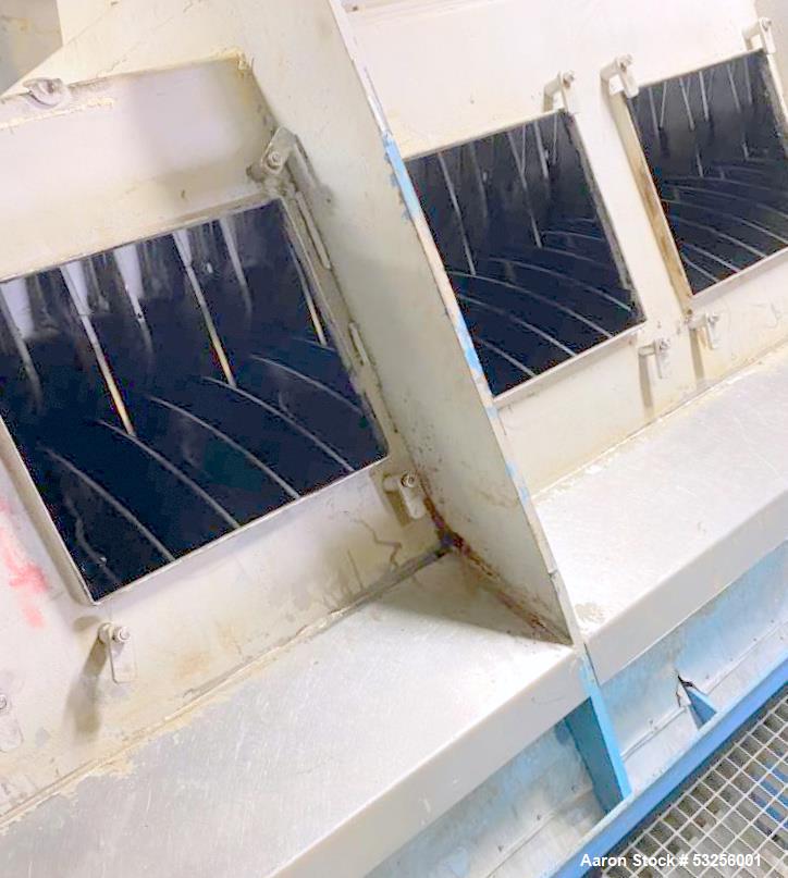 Used Atlas Industries Rota Disc Dryer, Model RCD2547, Stainless Steel