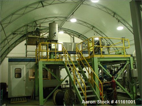 Used10" Jet/Ring Dryer, 320 lb per hour at 94% outlet solids, 40% sol