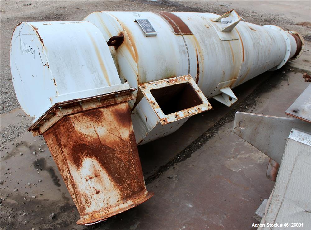 Used Carman Industries Fluid Bed Dryer, Model FBP-202M, 304 Stainless