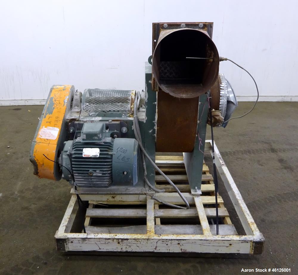 Used Carman Industries Fluid Bed Dryer, Model FBP-202M, 304 Stainless