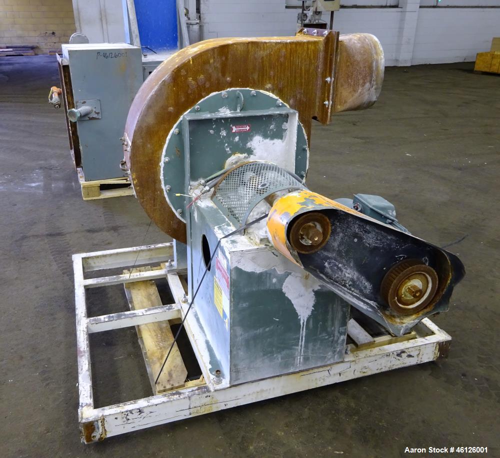Used Carman Industries Fluid Bed Dryer, Model FBP-202M, 304 Stainless