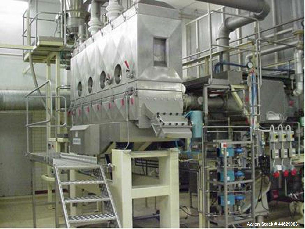 Used Lab Size Pluto Agglomerator and Dryer, stainless steel 321 (1.45