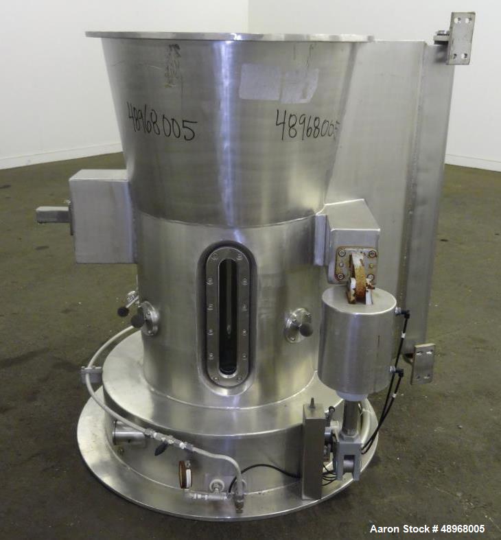 Used Wurster Column/Inserts, 316 Stainless Steel. Approximately 18" d