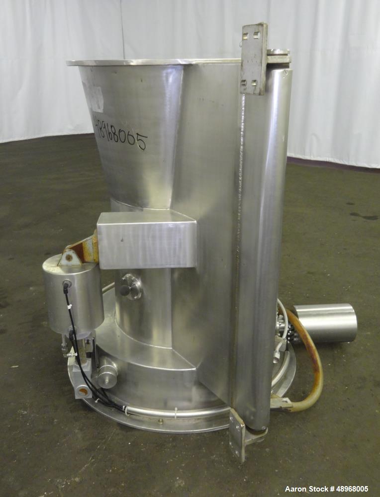 Used Wurster Column/Inserts, 316 Stainless Steel. Approximately 18" d
