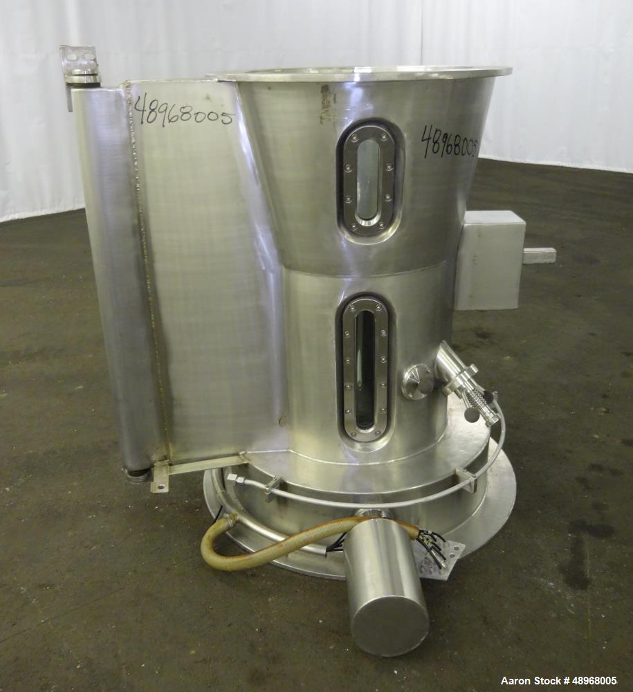 Used Wurster Column/Inserts, 316 Stainless Steel. Approximately 18" d