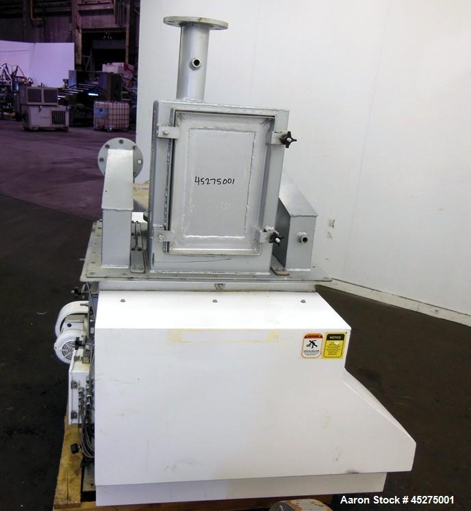 Used Dynamic Air Forberg Twin Shaft Fluidizer Dryer, 4.2 Cubic Feet,