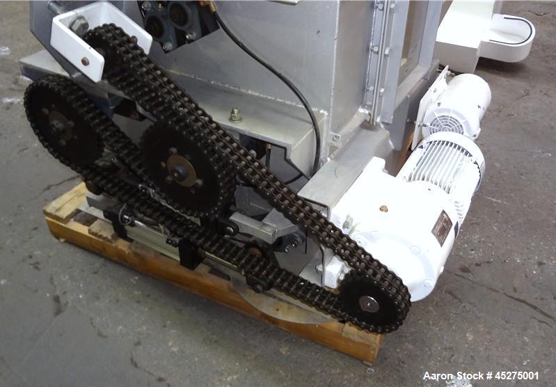 Used Dynamic Air Forberg Twin Shaft Fluidizer Dryer, 4.2 Cubic Feet,