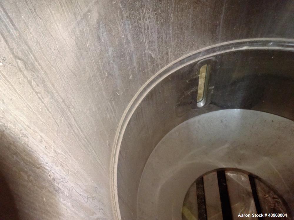 Used 24" Wurster Column/Insert, 304 Stainless Steel. Approximately 18