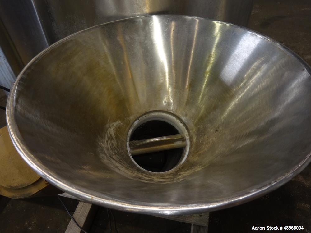 Used 24" Wurster Column/Insert, 304 Stainless Steel. Approximately 18