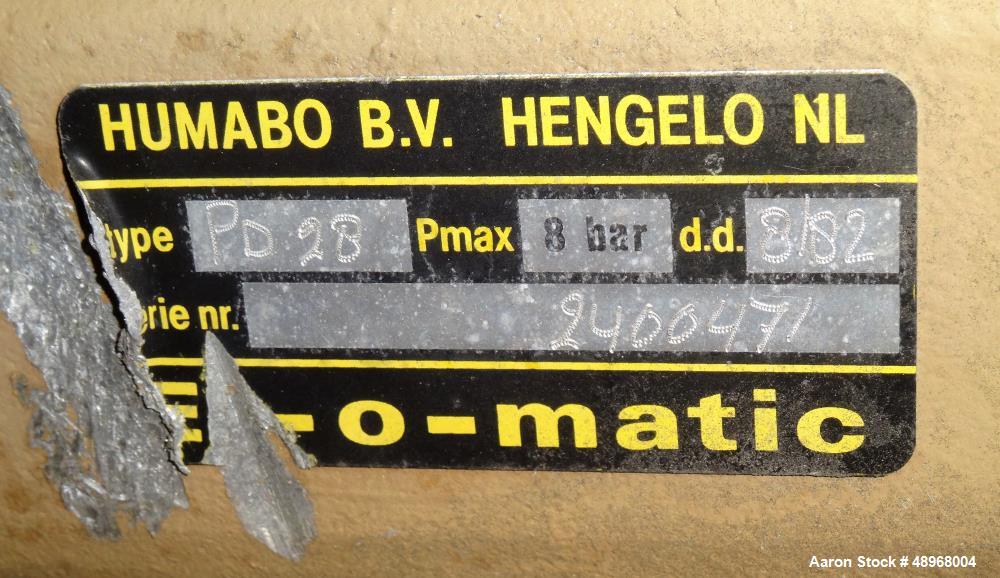 Used 24" Wurster Column/Insert, 304 Stainless Steel. Approximately 18