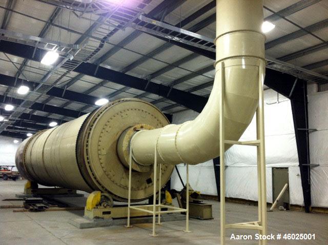 Used DUPPS Quad / 4 Pass Dryer, Carbon steel, 12’ diameter x 52’ long