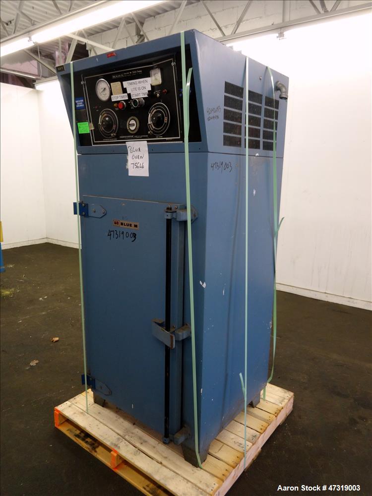 Used Blue M Batch Oven, Model POM-106H. Internal 19" wide x 20" deep