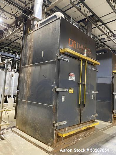 Used Davron Technologies Model DTI-1092 Batch Drying Oven. Inside dim