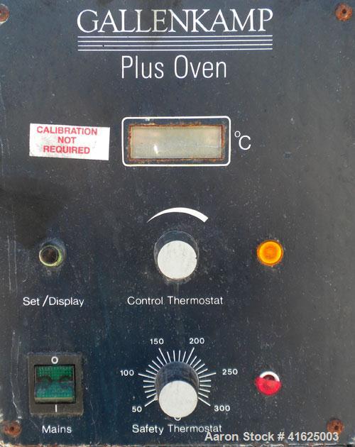 Used Gallenkamp Plus Oven, Model OVE.200.030Y. 304 stainless steel ch